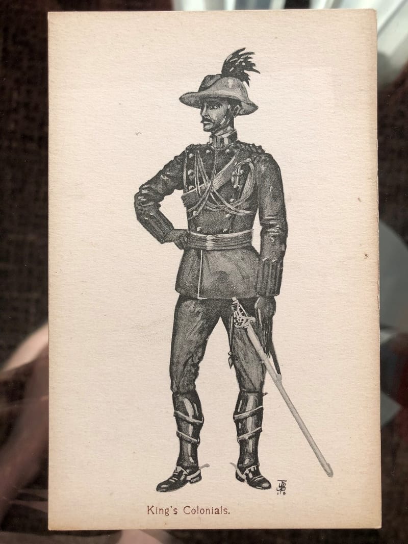 The King's Colonials - The History, Uniforms and Badges of The King's ...