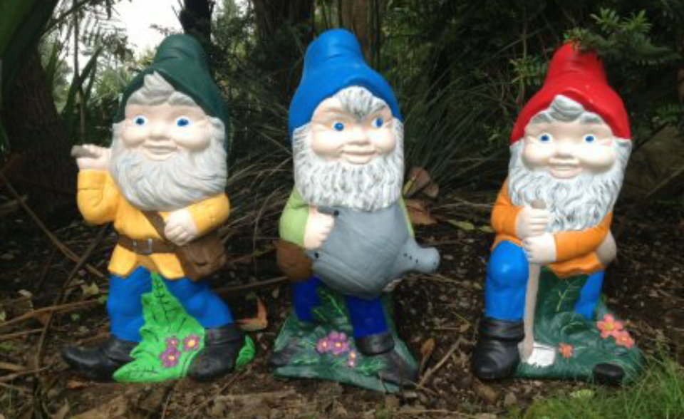 rude garden gnomes | Fasci Garden