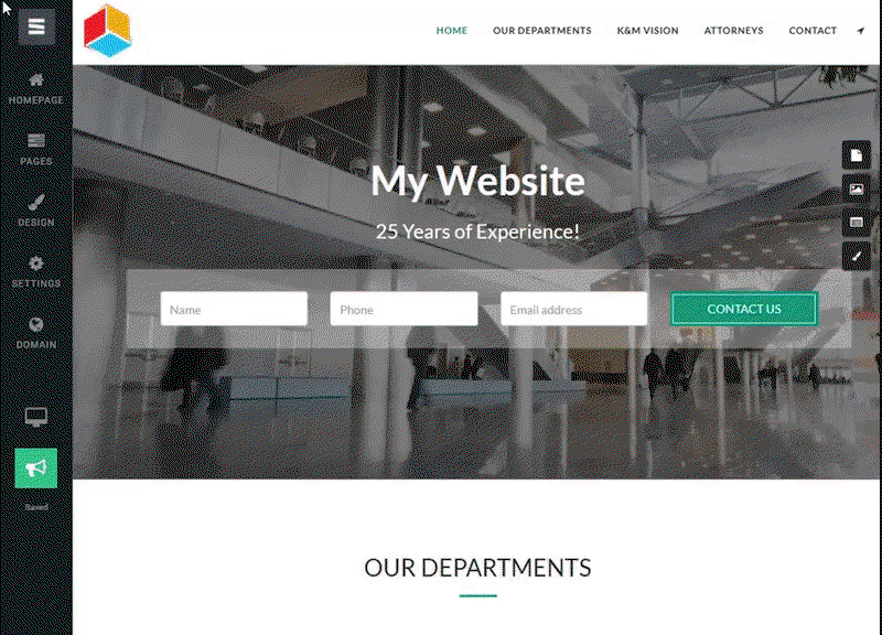 Changing The Logo Size Support Center SITE123 Changing The Logo Size Support Center SITE123