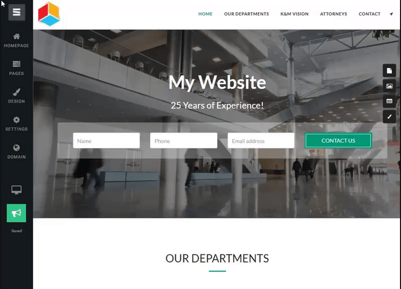 Changing The Logo Size Support Center SITE123